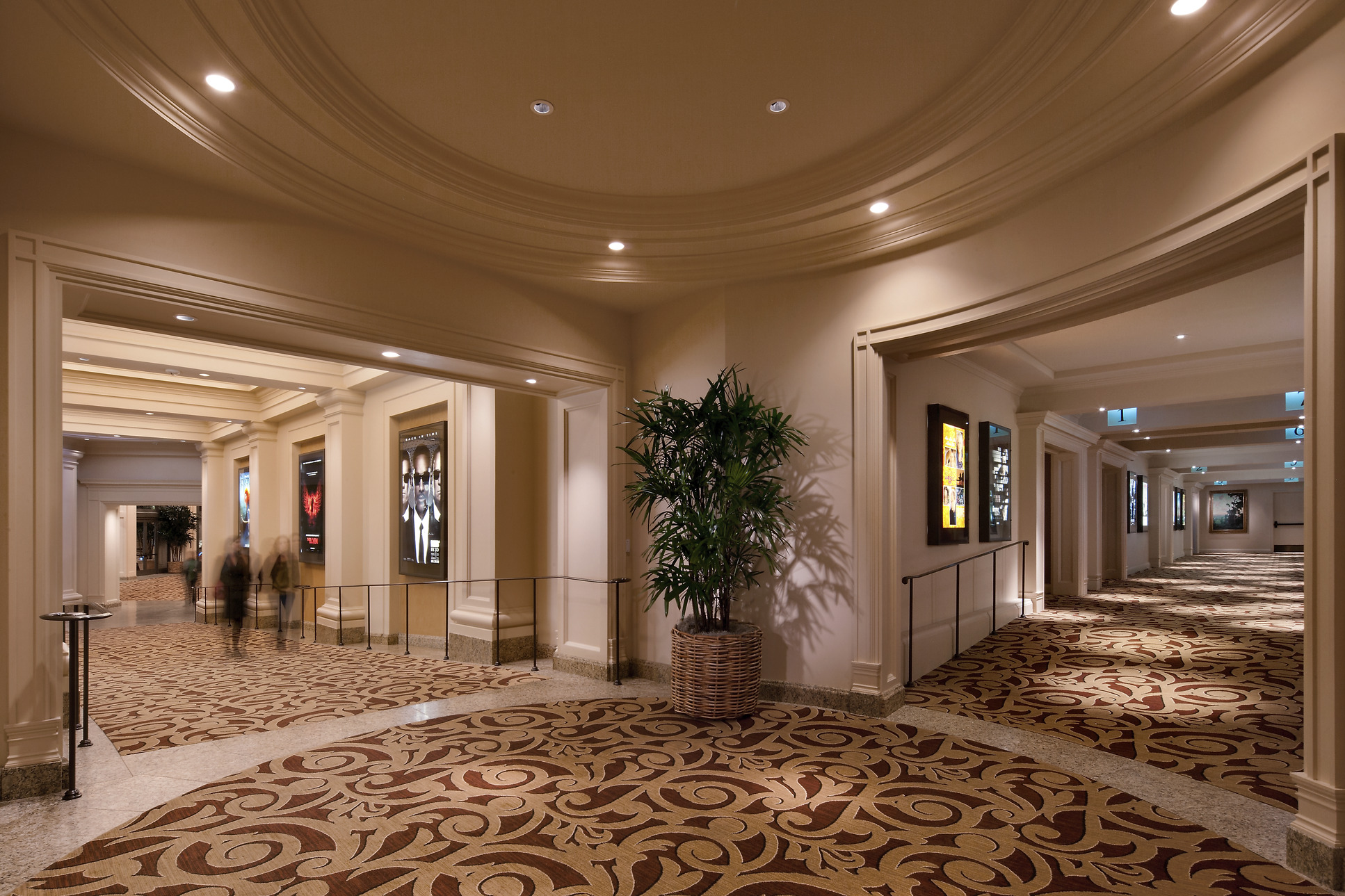 Granite Lobby Stone Column