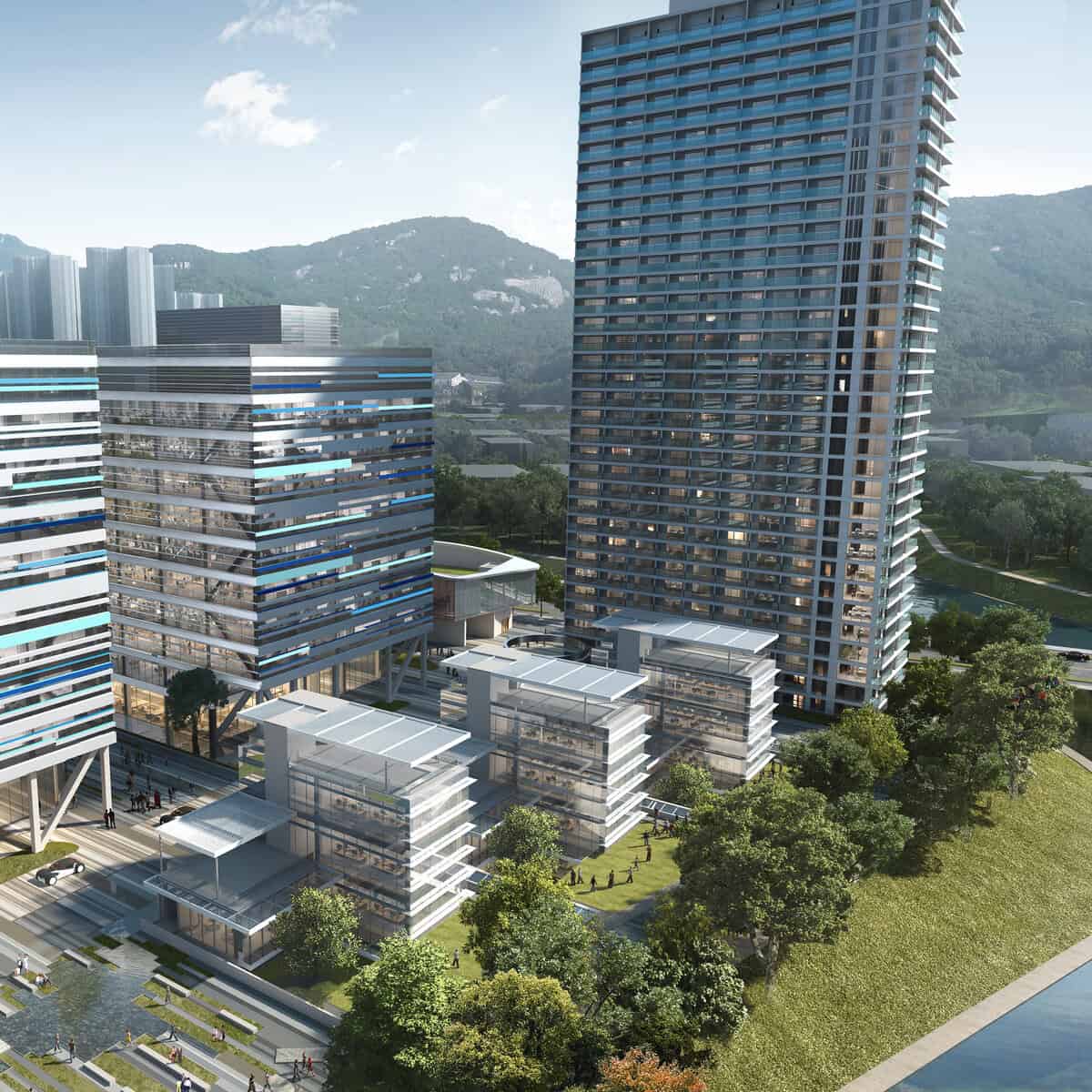 Mixed Use Architects | China | Shenshan Robotics Technology Campus - RDC