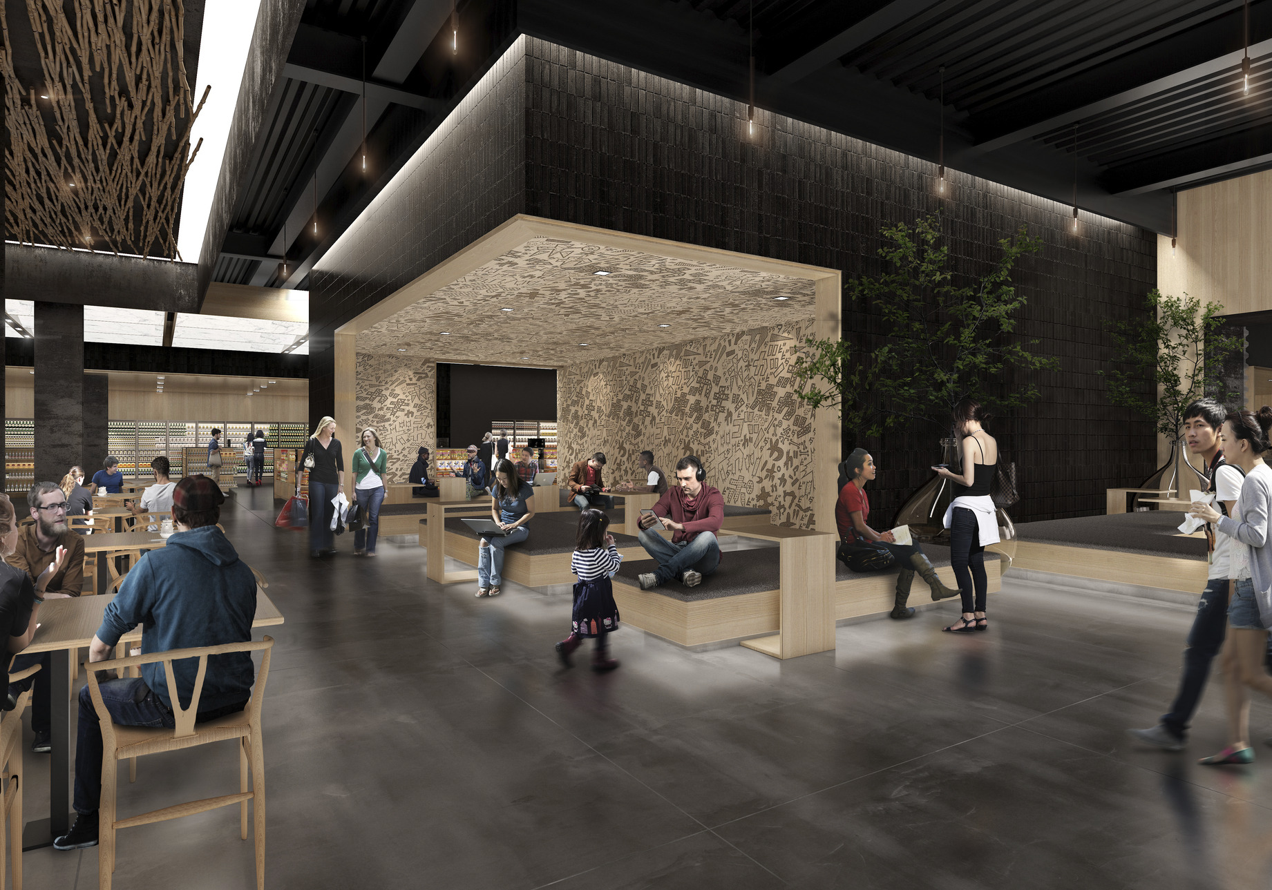 Grocery Store Design | Marukai Market San Francisco - RDC | Architects