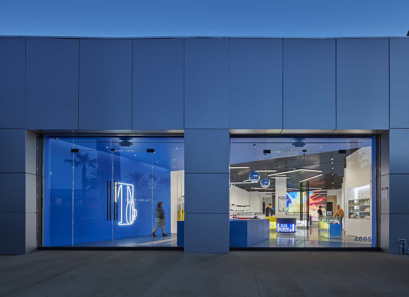 Cannabis Store Interior Design | Color - RDC