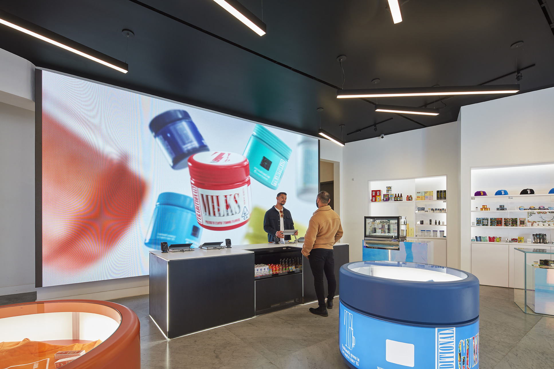 Cannabis Store Interior Design | Color - RDC