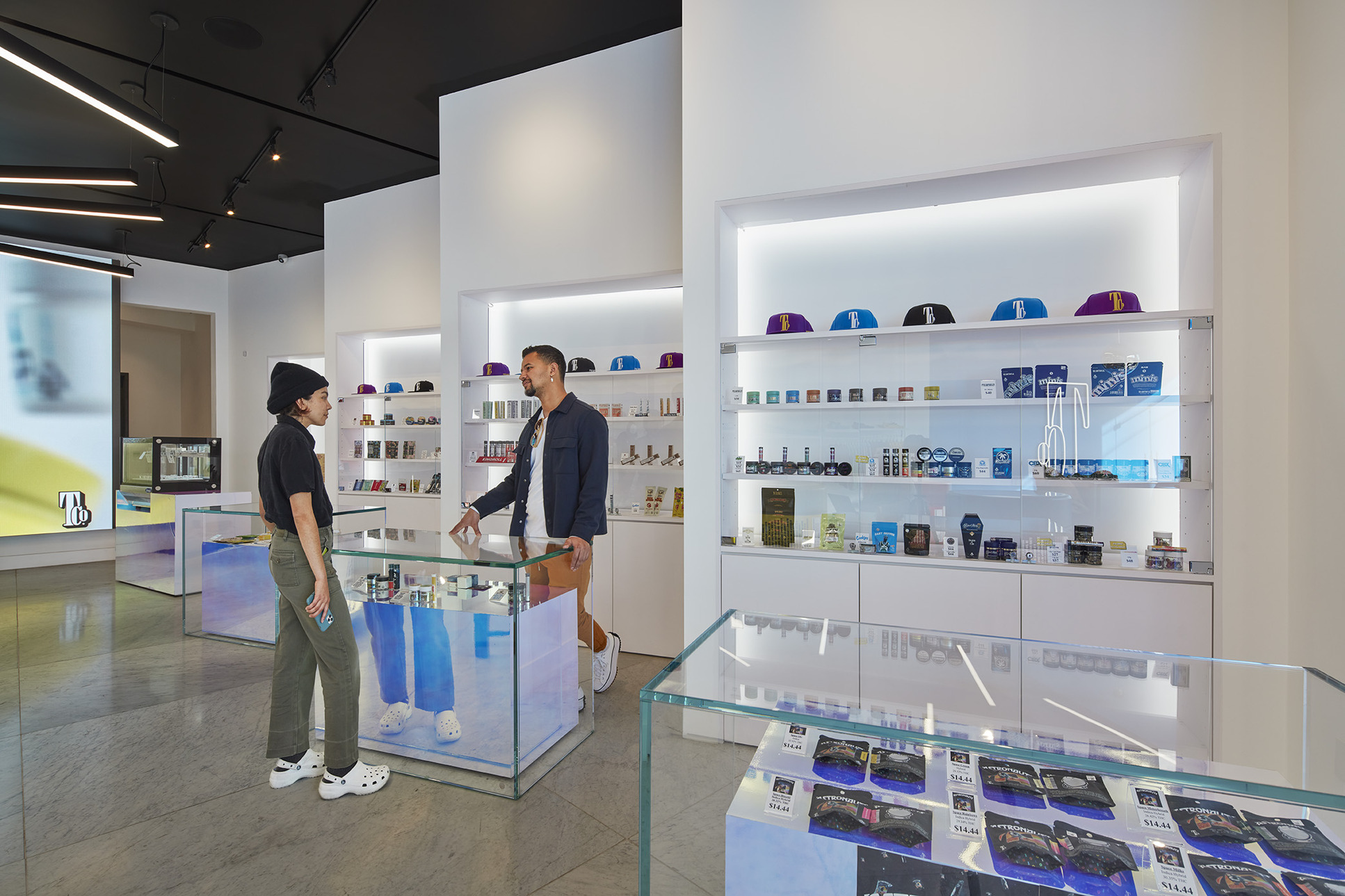 Cannabis Store Interior Design | Color - RDC