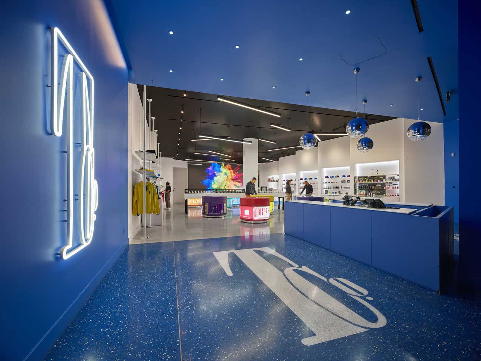 Cannabis Store Interior Design | Color - RDC