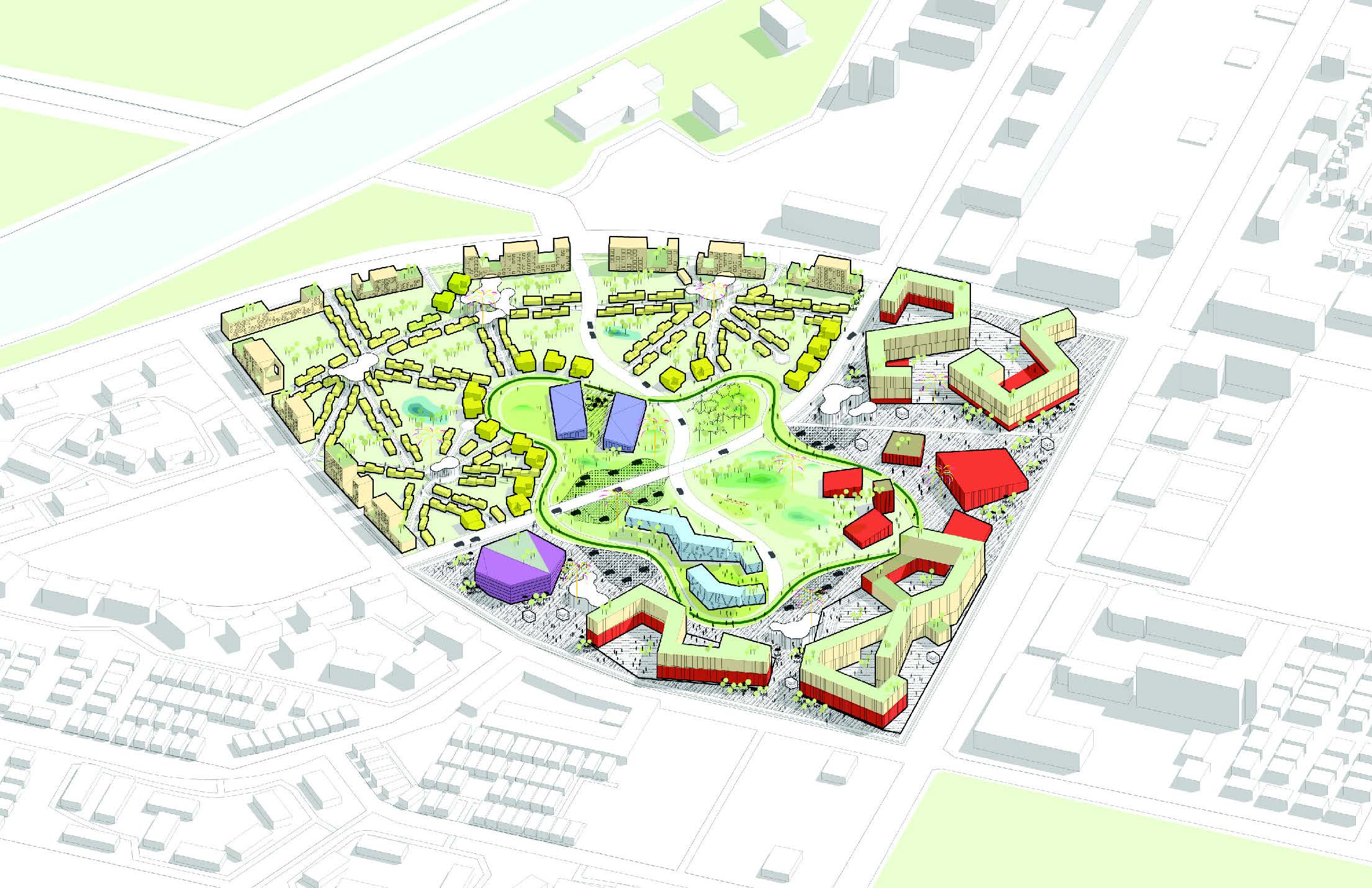 Mixed Use Architects | Project Rebirth | Master Planning - RDC ...