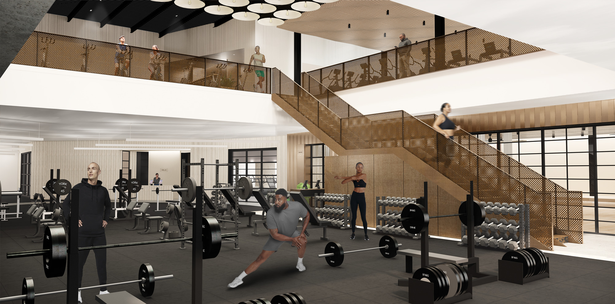 Fitness Center Design | Gyms | Kinective Fitness | Plano, Texas - RDC ...