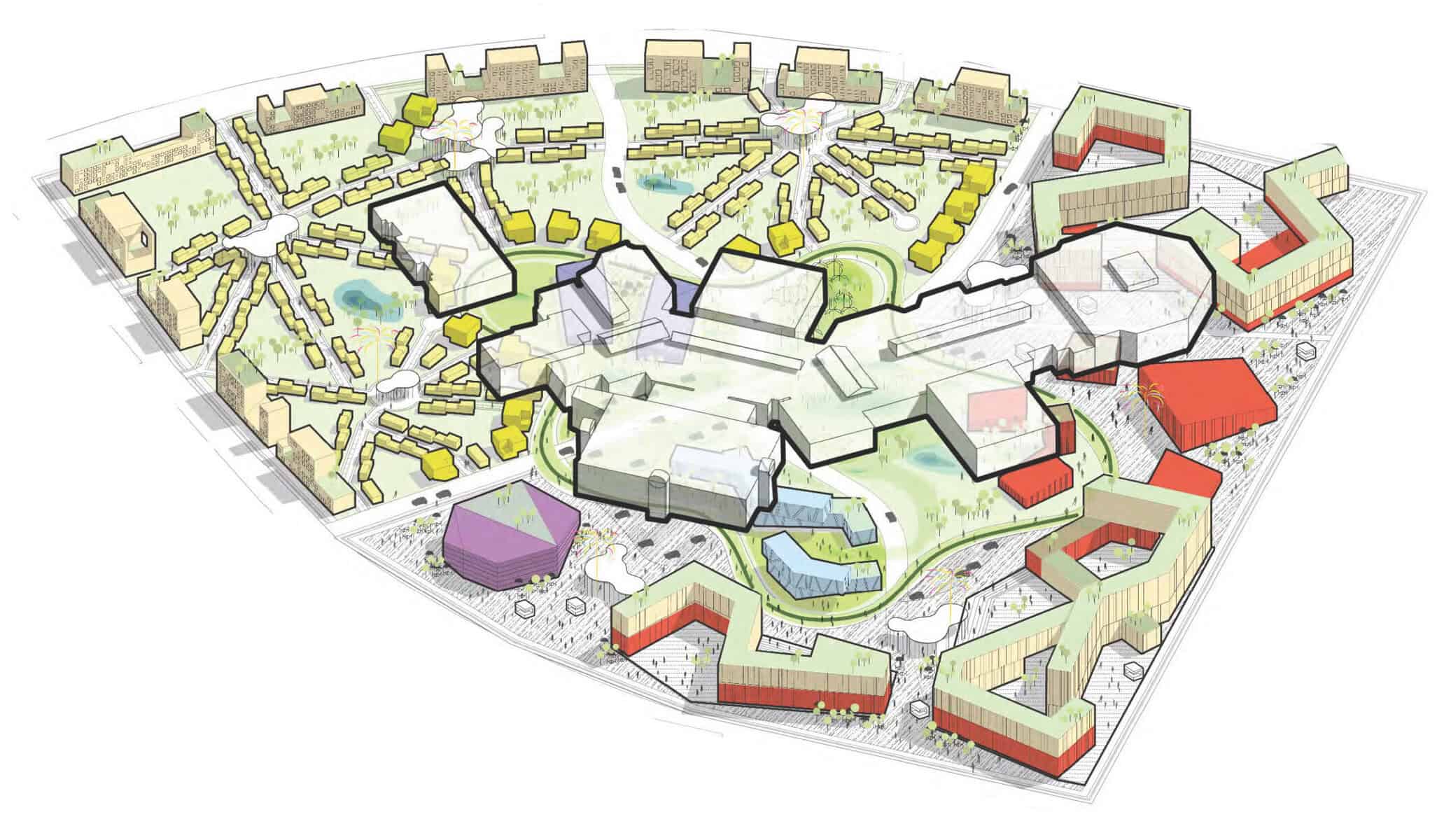 Mixed Use Architects | Project Rebirth | Master Planning - RDC ...